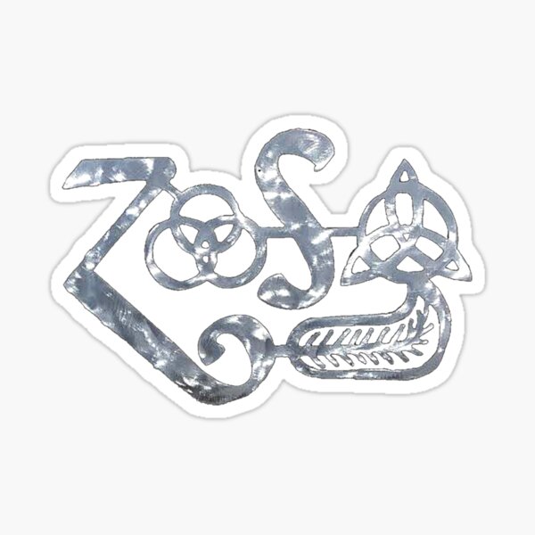 "best logo custom Led rock band" Sticker by riehall | Redbubble