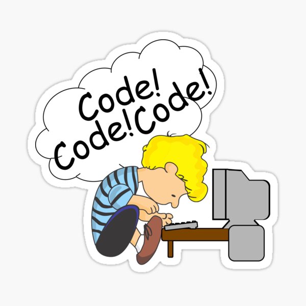 Typing Stickers | Redbubble