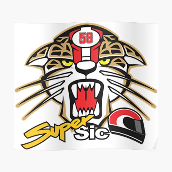 Marco Simoncelli Posters | Redbubble