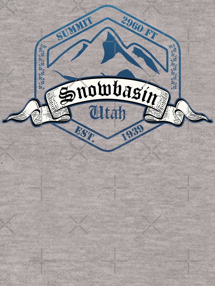 "Snowbasin Ski Resort Utah" Lightweight Hoodie for Sale by ...