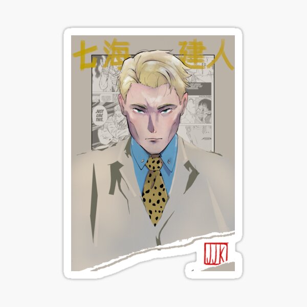 "Jujutsu Kaisen Nanami Kento" Sticker for Sale by niconek03 | Redbubble