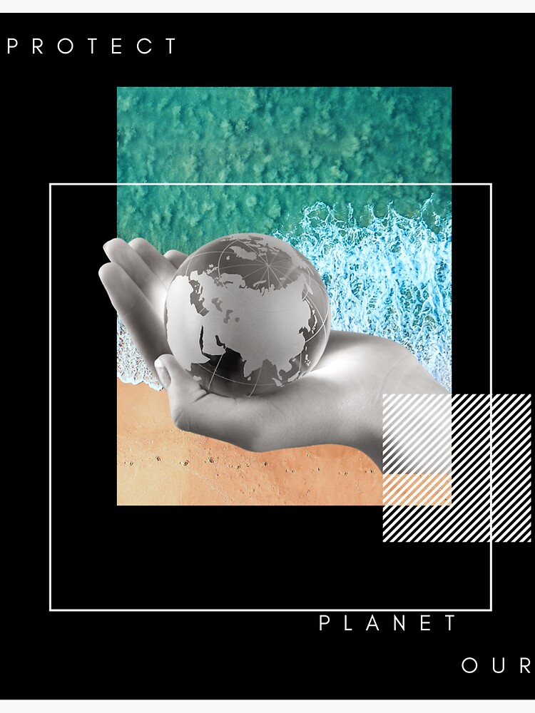 "protect planet our" Sticker for Sale by ROCKONE1004 | Redbubble