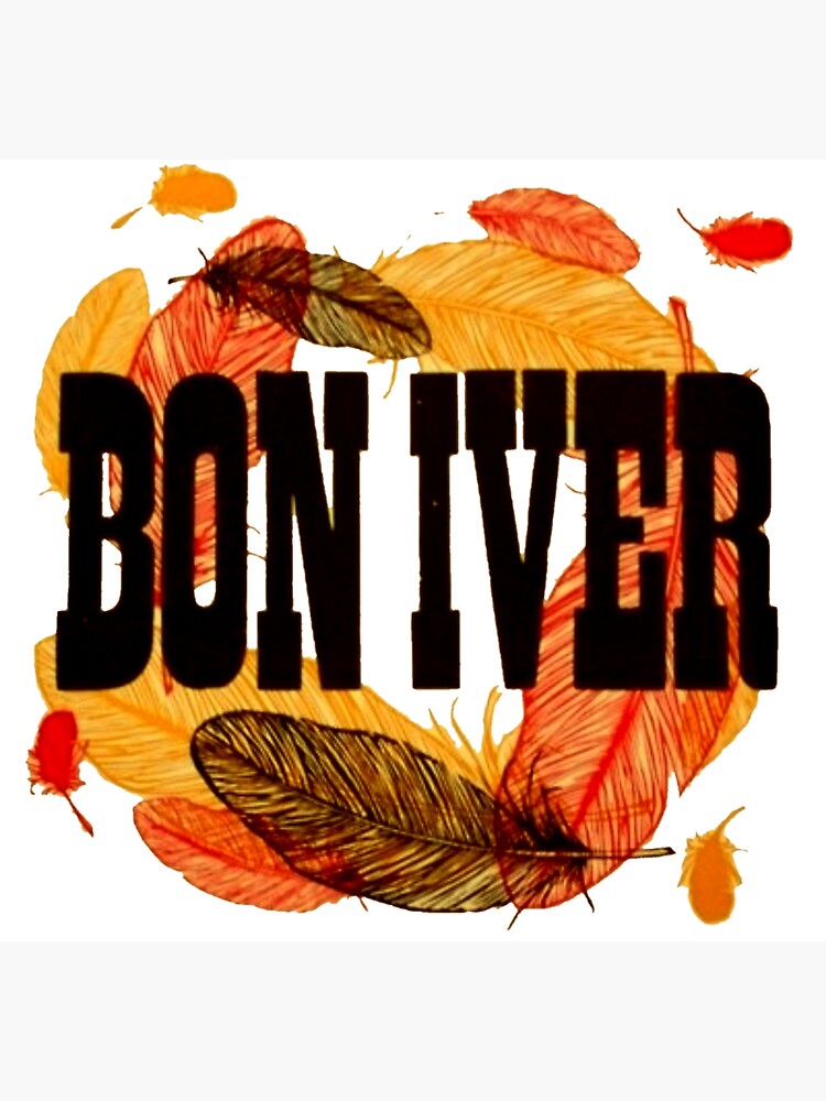 "bon iver new logo" Metal Print for Sale by keriadgs44 | Redbubble