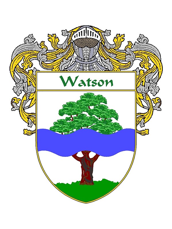 "Watson Coat of Arms / Watson Family Crest" by William Martin | Redbubble