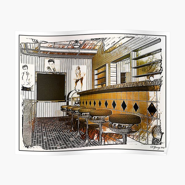 50s Diner Posters | Redbubble