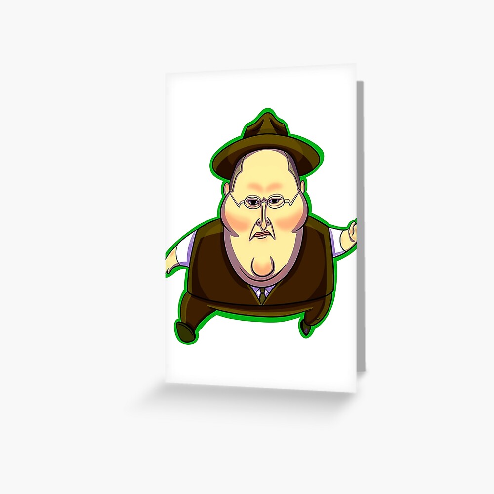 "Linkara Running Meme" Greeting Card by Brookerino | Redbubble