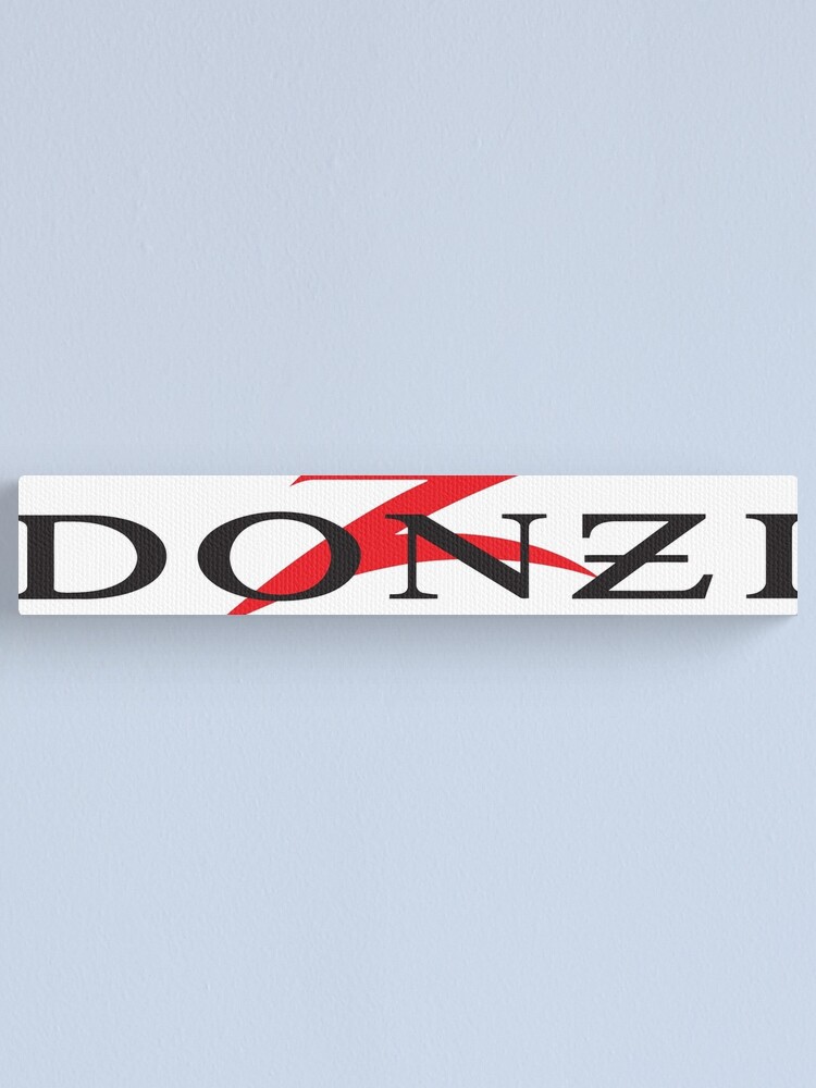 "Donzi Marine Boats Powerboats Logo" Canvas Print for Sale by ...