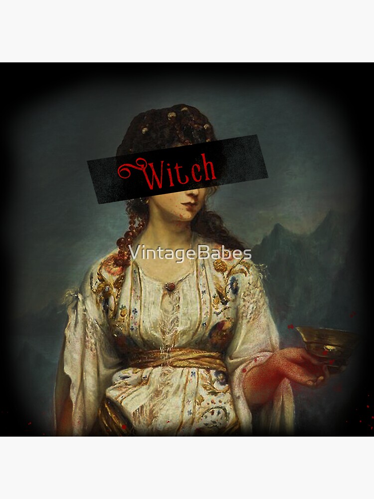 "Circe, Condemned" Sticker for Sale by VintageBabes | Redbubble