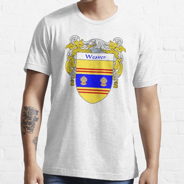 "Weaver Coat of Arms / Weaver Family Crest" T-shirt for Sale by ...