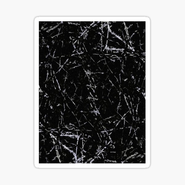"Line Art - Cracks" Sticker by cool-shirts | Redbubble