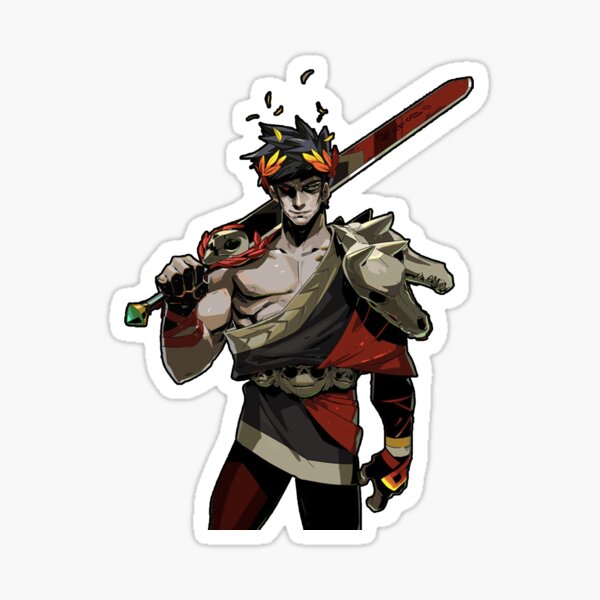 "Hades" Sticker for Sale by nicloria | Redbubble