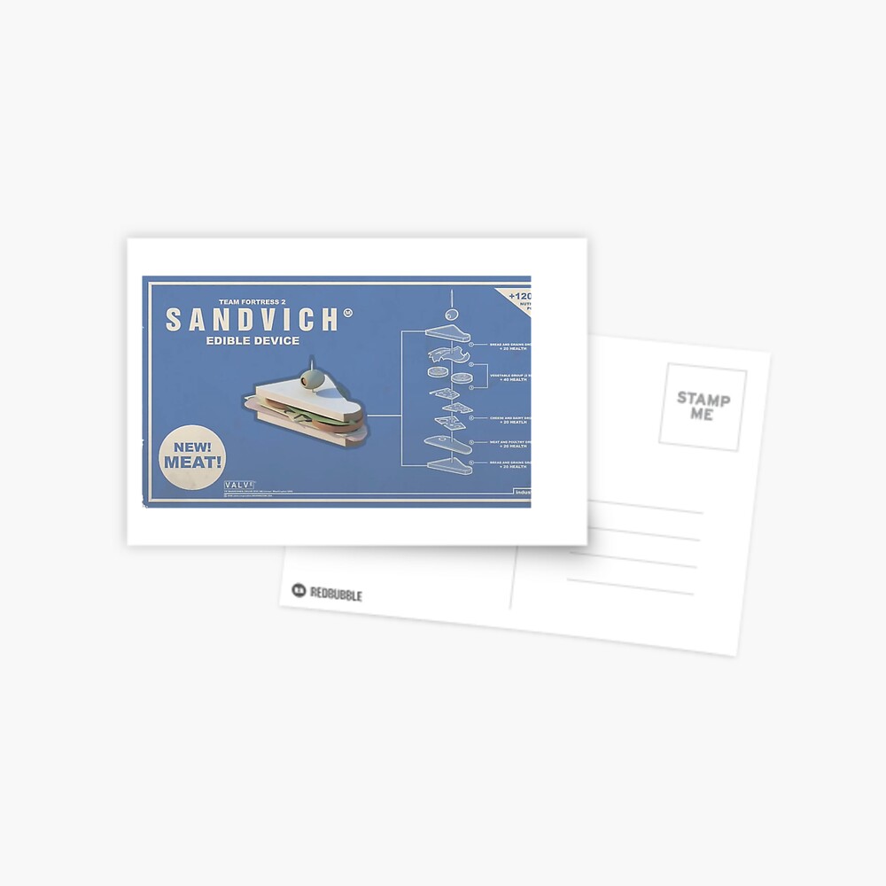 "Team Fortress 2 Sandvich Poster" Poster for Sale by nern9 | Redbubble