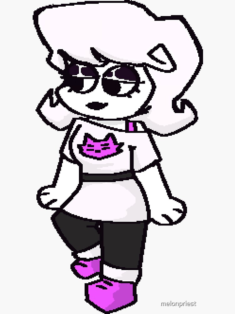 "pixel roxy" Sticker for Sale by melonpriest | Redbubble