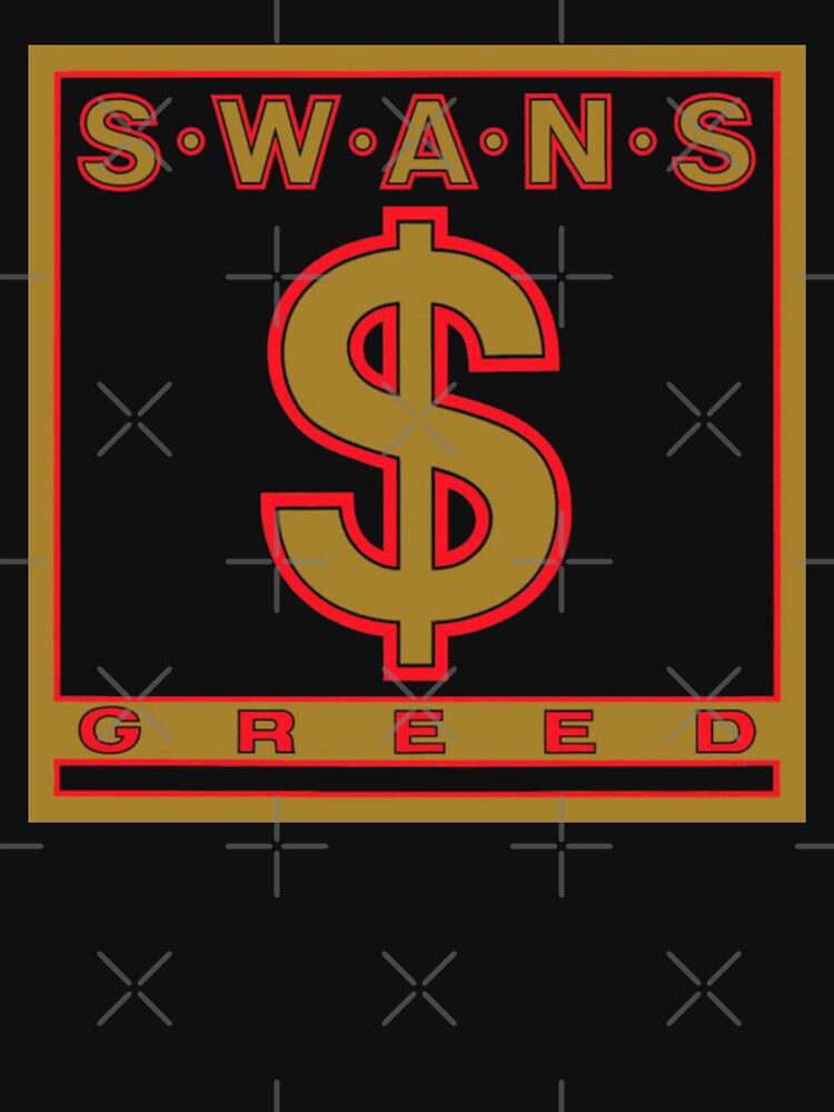 "SWANS BAND" T-shirt for Sale by runosukile | Redbubble | swans band t ...
