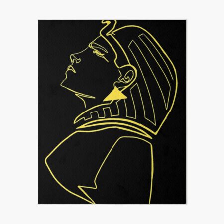 "Egyptian Queen Line Art Design" Art Board Print by RaulHughes | Redbubble