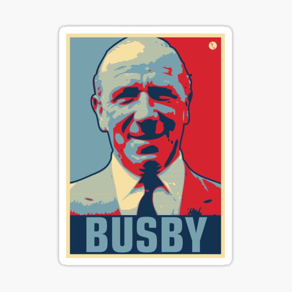 "Busby" Sticker for Sale by DAFTFISH | Redbubble