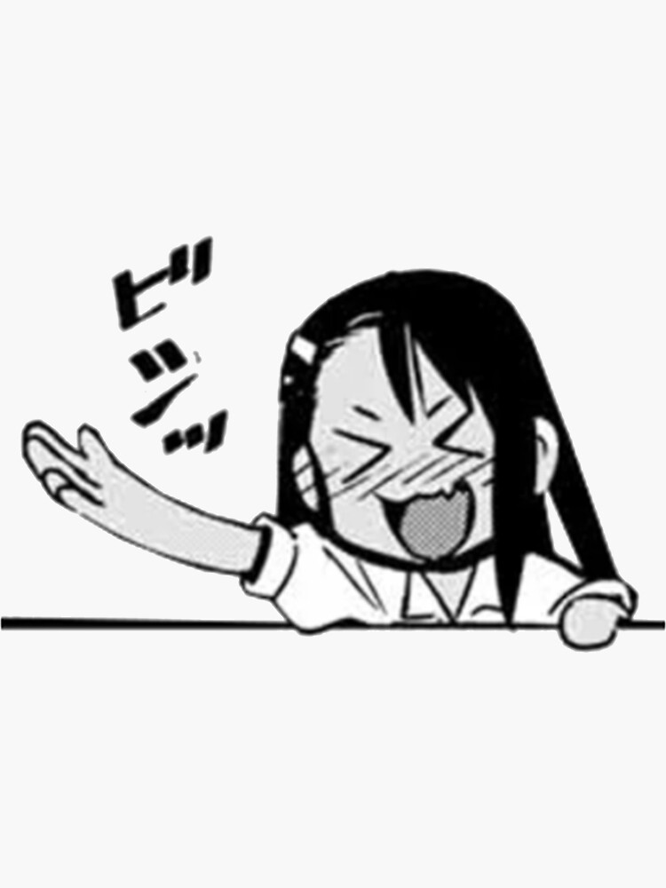 "Nagatoro" Sticker for Sale by Aaronvalentinus | Redbubble