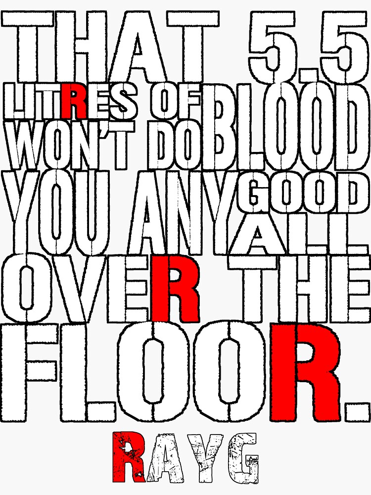 "Rayg #2" Sticker by Rayzilla79 | Redbubble