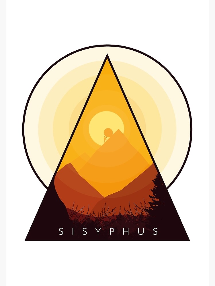 The Myth Of Sisyphus Premium Matte Vertical Poster Designed & Sold By ...