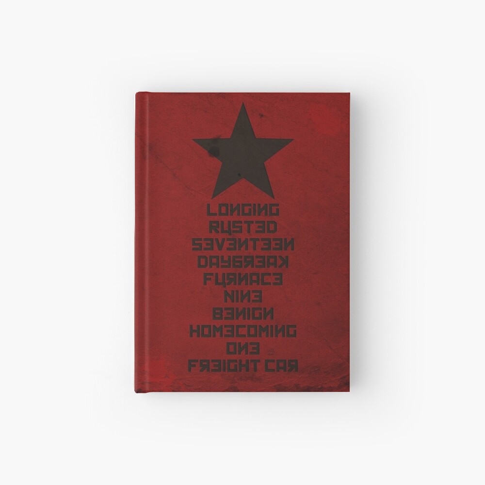"Winter Soldier Trigger Word" Hardcover Journal for Sale by rosewdrake ...