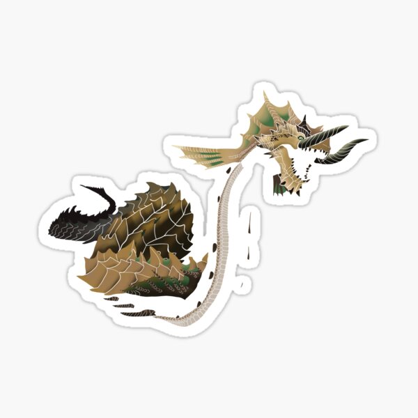 "Raviente (Monster Hunter Frontier)" Sticker for Sale by Fantasyhaze ...