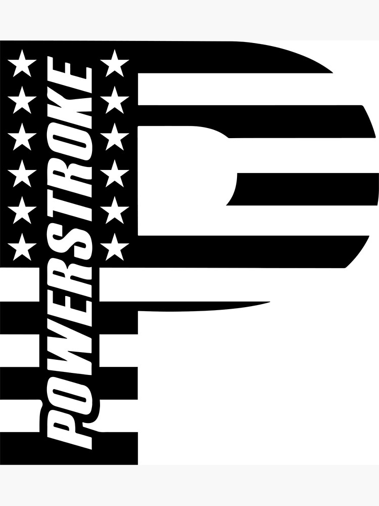 "Powerstroke" Poster for Sale by cir-x | Redbubble