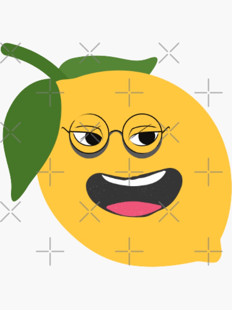 "Lemon demon" Sticker for Sale by Lingalin | Redbubble