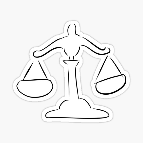 "Justice" Sticker for Sale by theelfshop | Redbubble