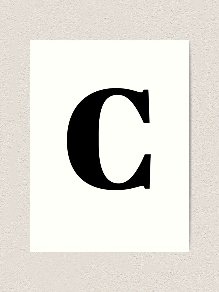 "Letter C Wall Decor ,Letter C Print,Letter C poster, Letter C Wall Art ...