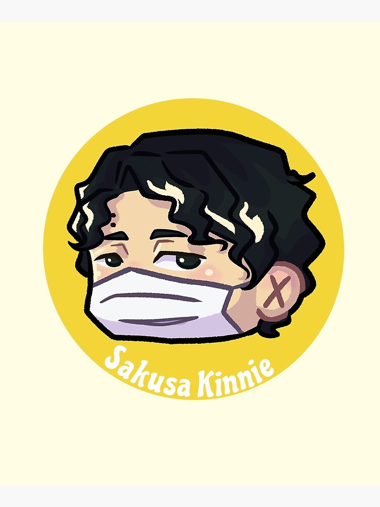 "Sakusa Kinnie l Chibi Kiyoomi Sakusa Haikyuu" Poster for Sale by ...