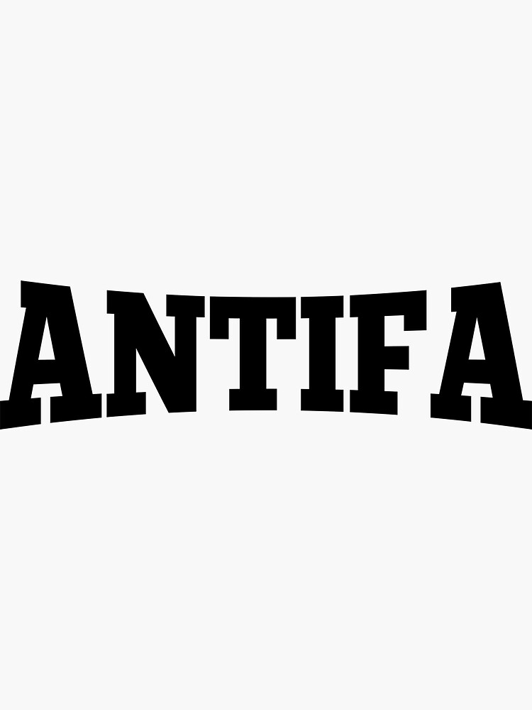 "Antifa" Sticker for Sale by GdLkngCrps | Redbubble