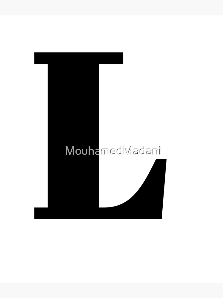 "Letter L Wall Decor ,Letter L Print,Letter L poster, Letter L Wall Art ...