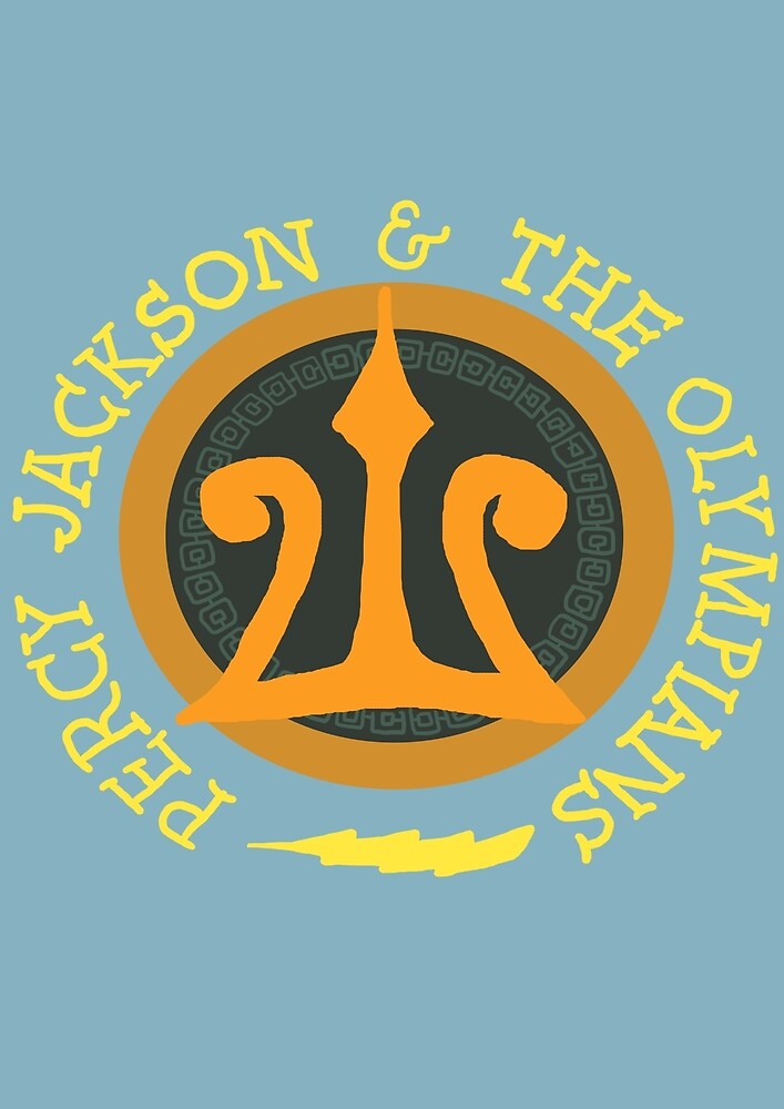 "Percy Jackson Logo" by 11ronnie | Redbubble