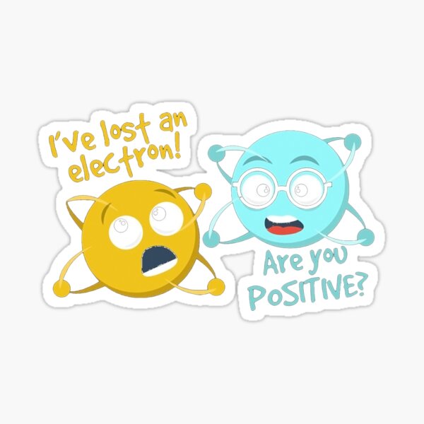 "Funny Science Electron Meme" Sticker by PerEMork | Redbubble