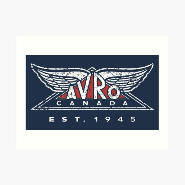 "Avro Canada Logo" Art Print for Sale by 909Apparel | Redbubble