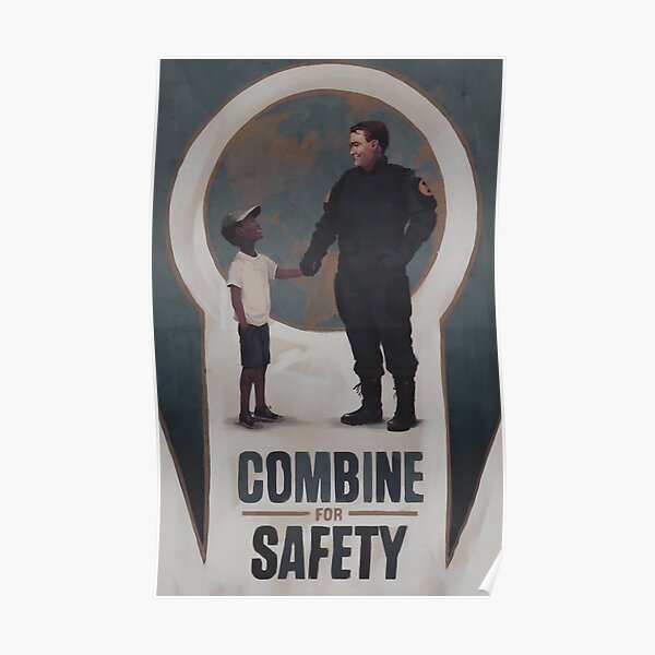 "Half Life Alyx Combine Poster HQ" Poster for Sale by Raildur | Redbubble