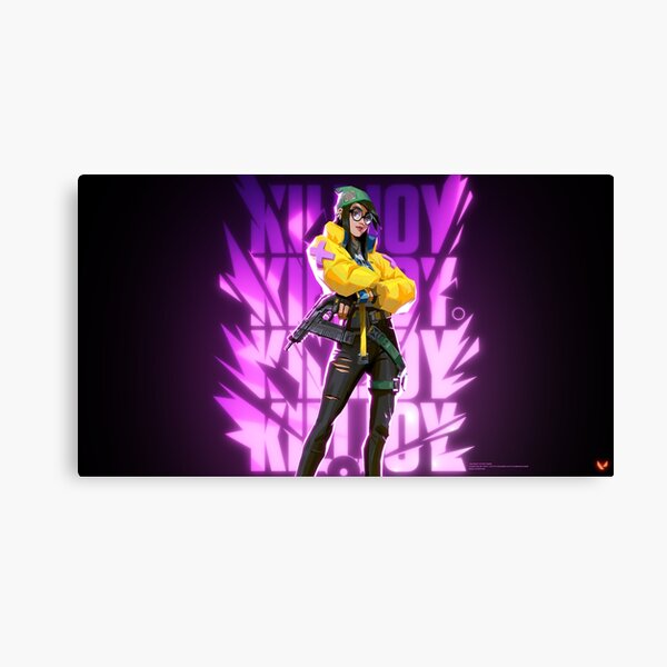 Valorant Killjoy Canvas Prints | Redbubble