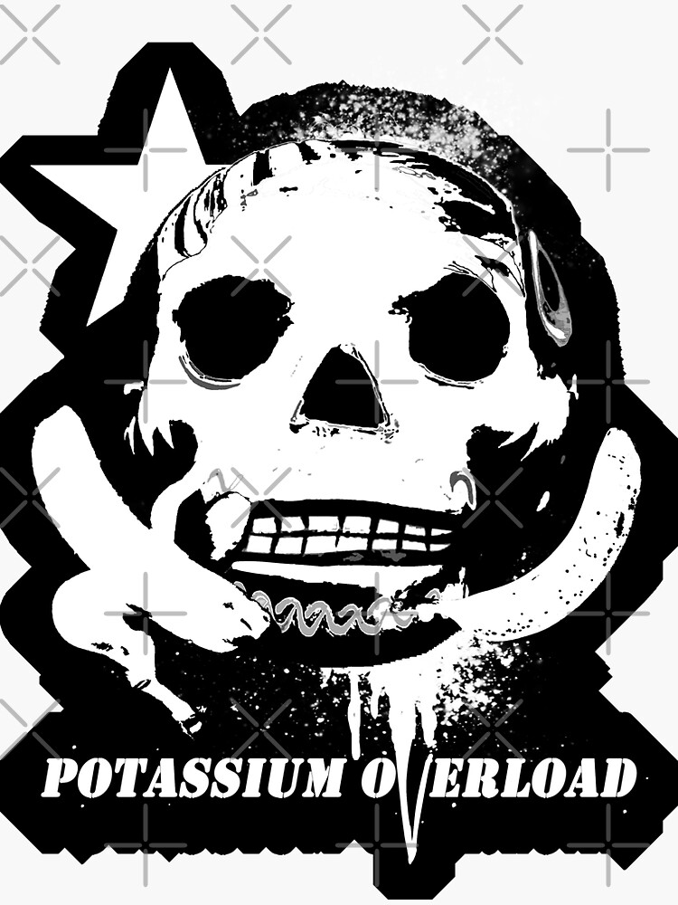 "Potassium Overload" Sticker by Spacepaprika | Redbubble