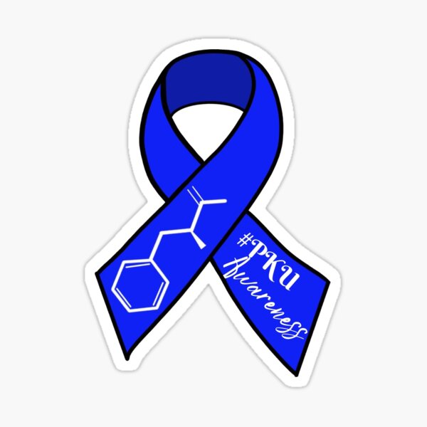 "PKU Awareness" Sticker for Sale by lildeller | Redbubble