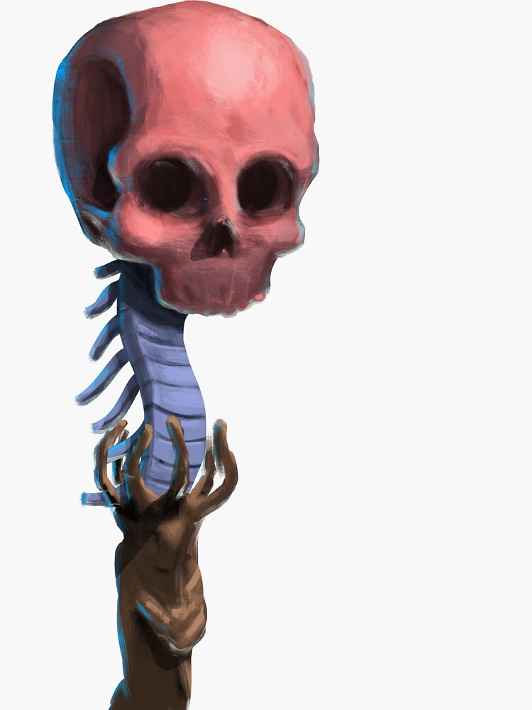 "Death pole" Sticker for Sale by YourBlueSkyArt | Redbubble