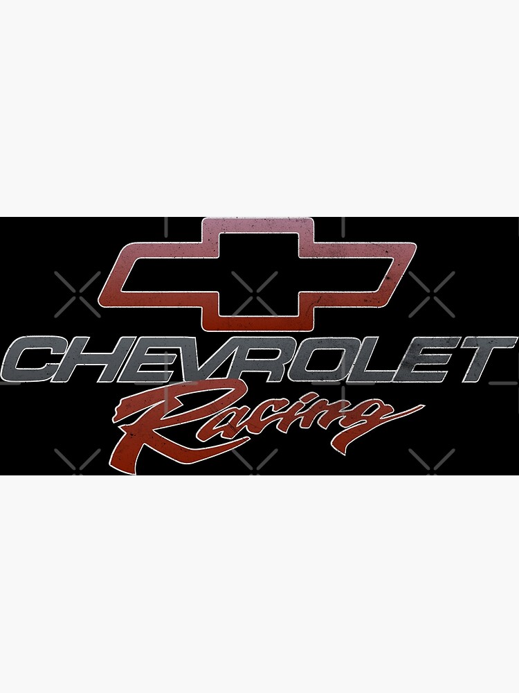 "Chevrolet Racing" Poster by bongshanks | Redbubble