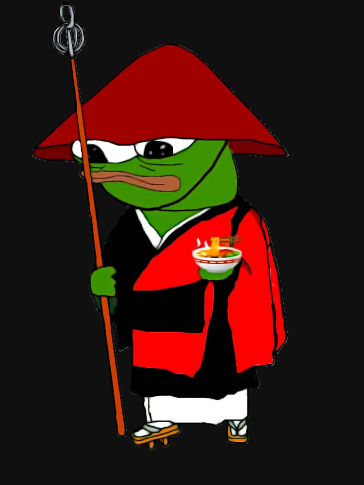 "Rare Pepe Samurai" T-shirt by Slav-Art | Redbubble