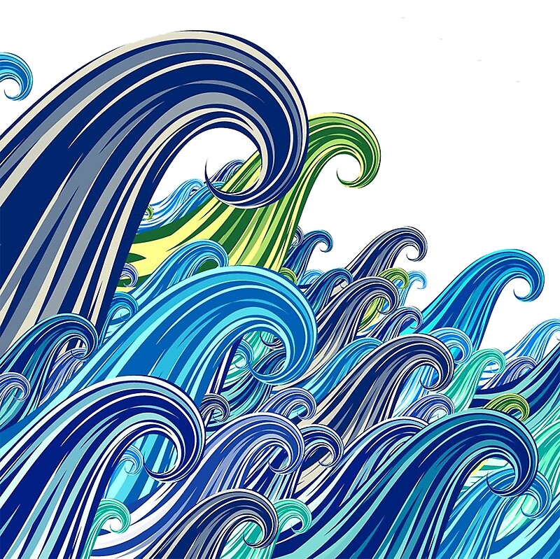 "Vague Graphique" by Romanraa | Redbubble