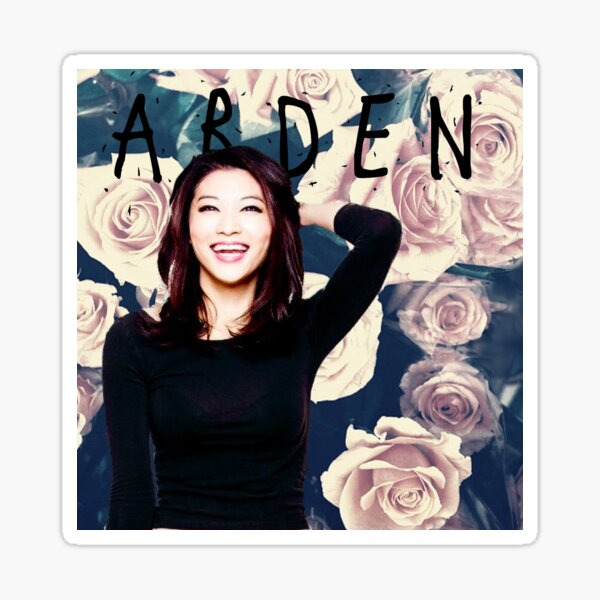 "Arden Cho - Teen Wolf - Floral" Sticker for Sale by CinderTrack ...