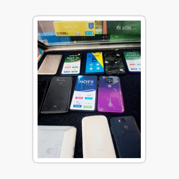 "iPhones" Sticker by TrillionNaneo | Redbubble