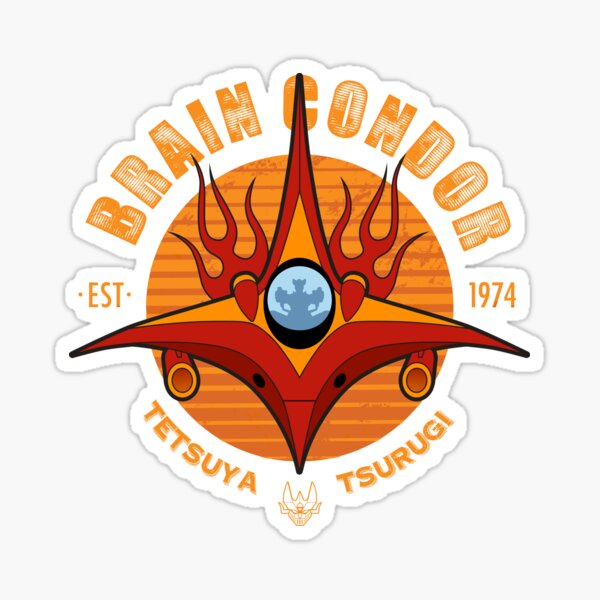 "191 Brain Condor" Sticker for Sale by yexart | Redbubble