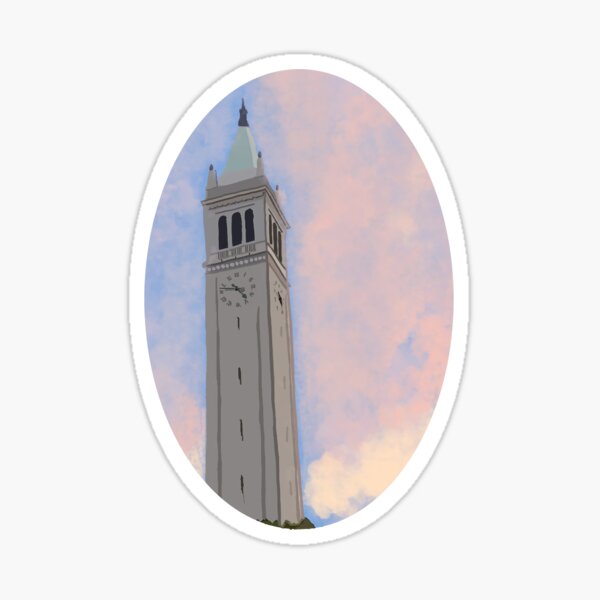 "Campanile bei UC Berkeley" Sticker von amritac615 | Redbubble