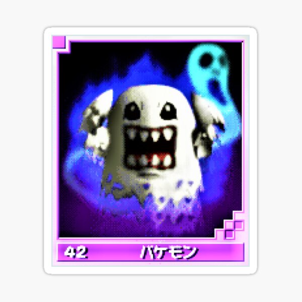 "Bakemon" Sticker for Sale by Deadkid0 | Redbubble