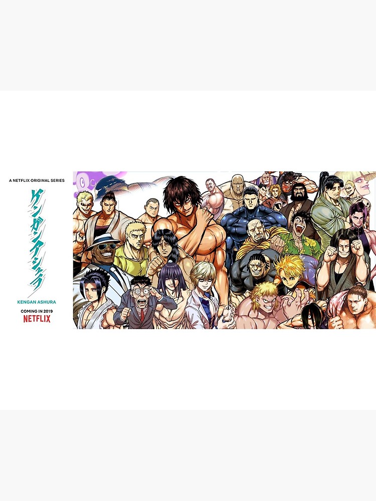 "Kengan Ashura characters" Poster by RayenCompany1 | Redbubble