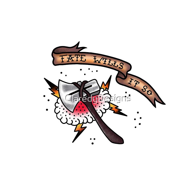 "Thor Infinity War Tattoo" by ClaredyDesigns | Redbubble